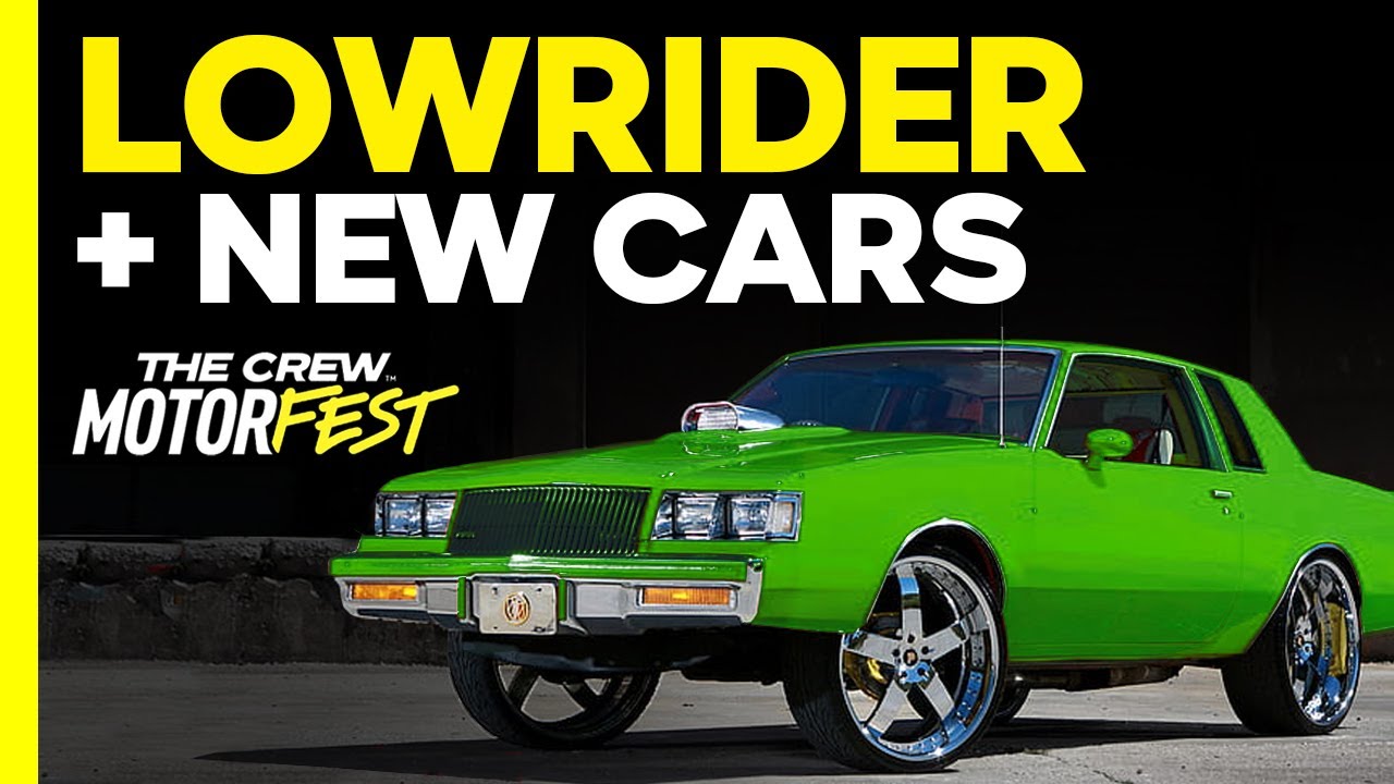 NEW CARS, Lowrider´s PLAYLIST and + NEWS about The Crew Motorfest - YouTube