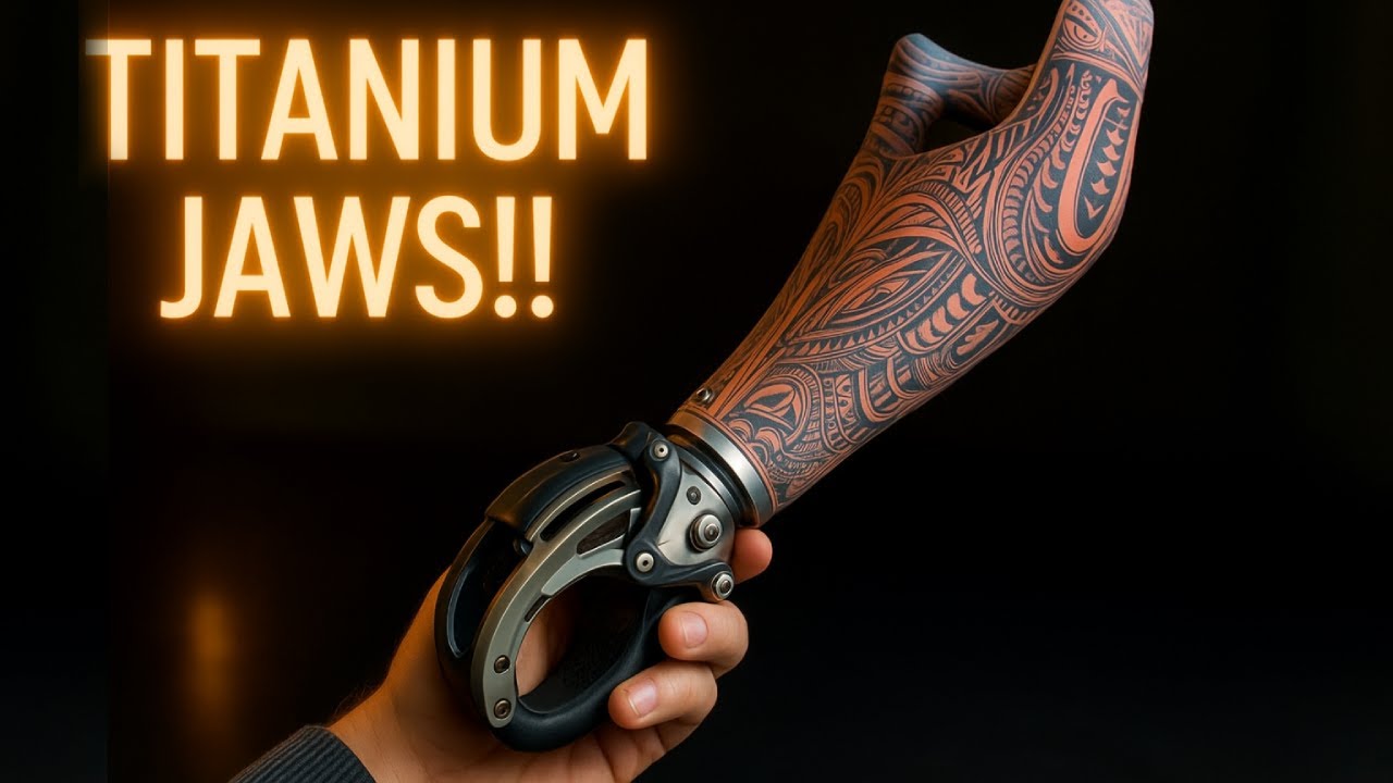 Making a Custom 3D Printed Prosthetic Arm with Tribal Tattoos | POV ...