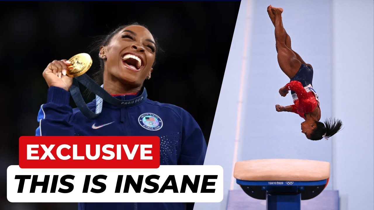 Simone Biles Wins Third Gold at Paris Olympics | Unmatched Gymnastics ...