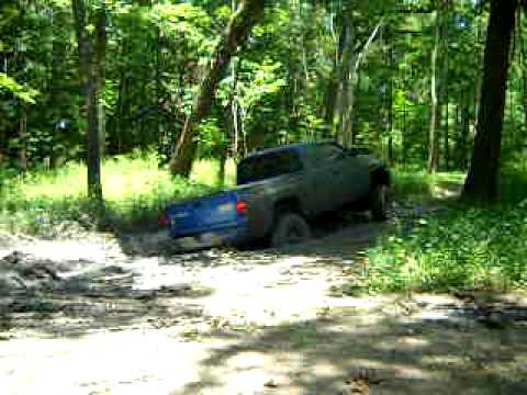 Dodge Ram in the Mud - The First Time ever stuck in Big Blue - YouTube