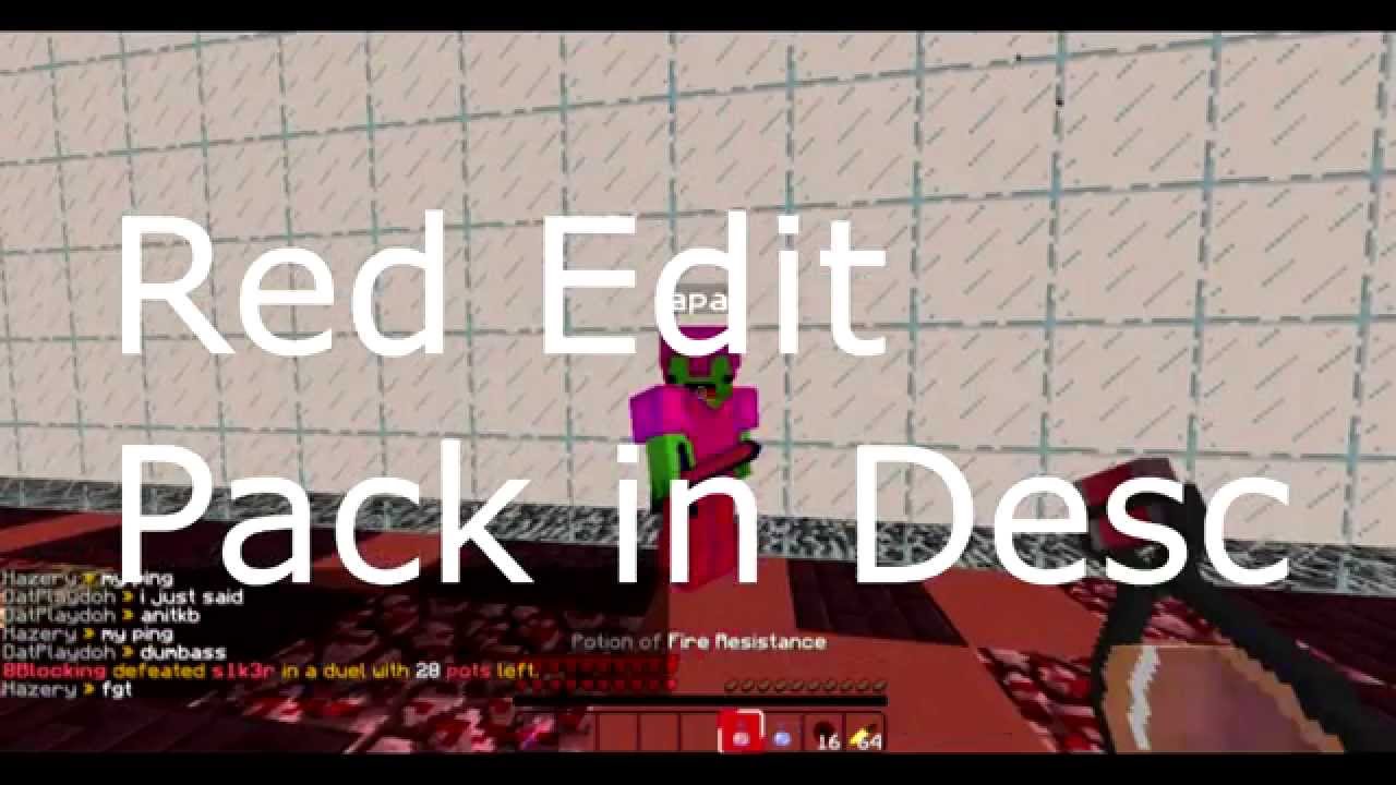 [Pack Release] Red Edit - YouTube