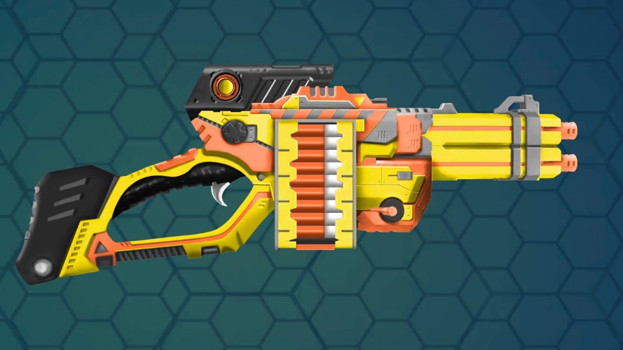 NERF Gun 3D | Fully Automatic Soft Bullet NERF Blaster | Gameplay | 4K ...