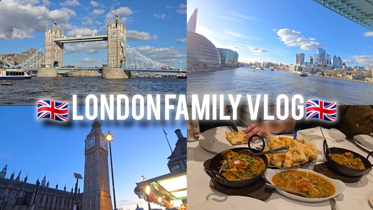 🇬🇧London Family Vlog UK🇬🇧 London bridge, London Eye,Big Ben and family ...