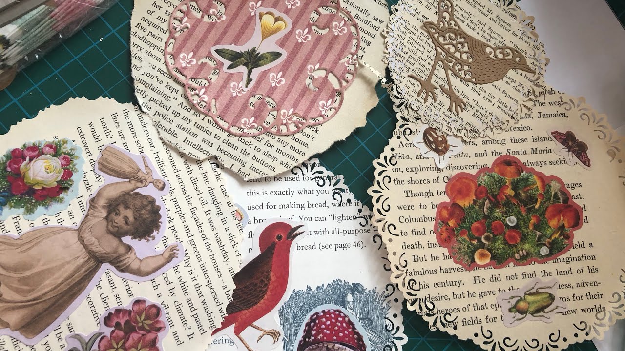 JOURNAL WITH ME - CREATING SOME PRETTY JOURNALING CARDS - YouTube