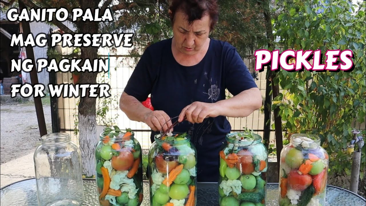 GUMAWA SI BIYENAN NG PICKLES | GANITO PALA MAG PRESERVE NG PAGKAIN SA ...