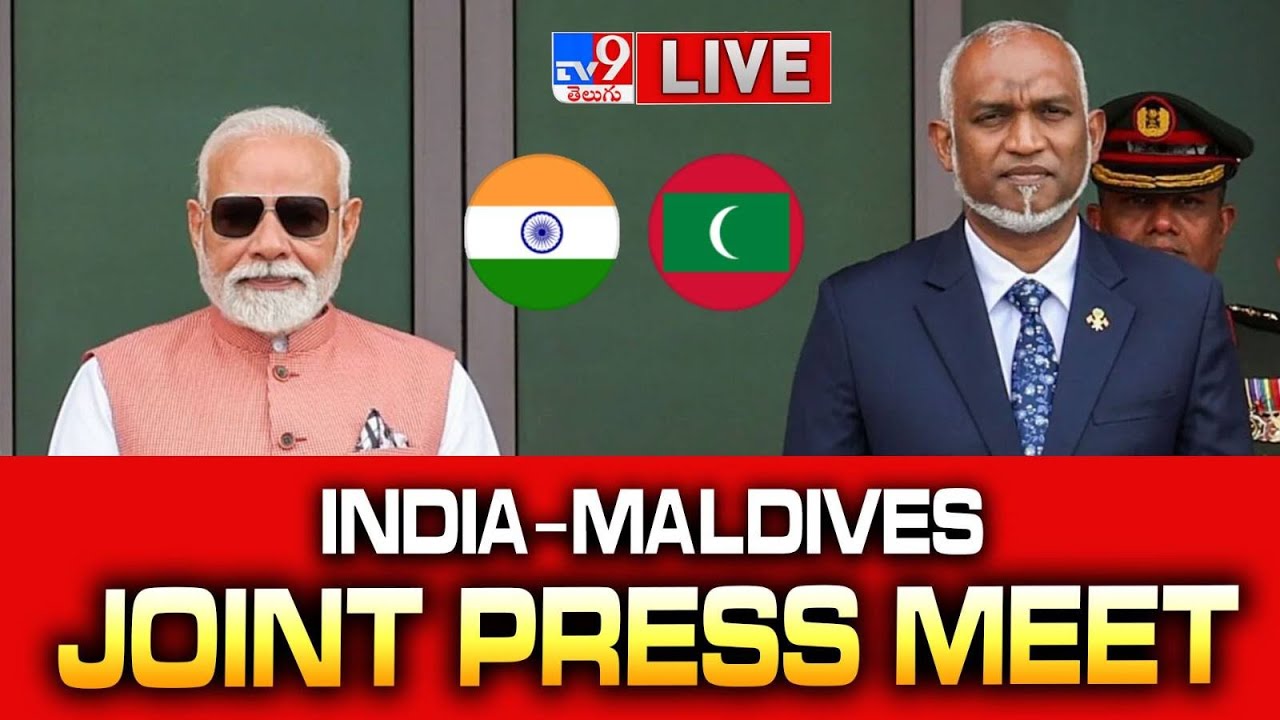 LIVE : PM Modi, President Muizzu attend the joint press meet - TV9 ...