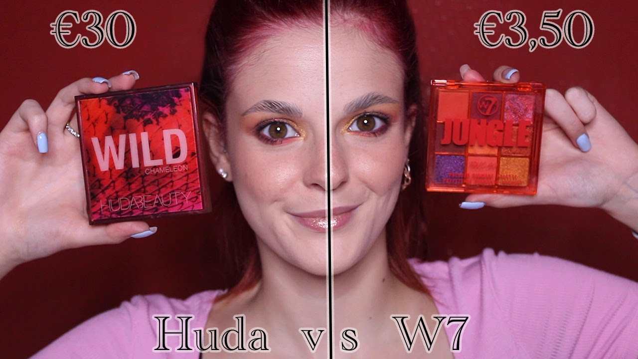 HO TROVATO IL DUPE DELLA VITA😱 HUDA vs W7 | €30 vs €3,50 💸 - YouTube