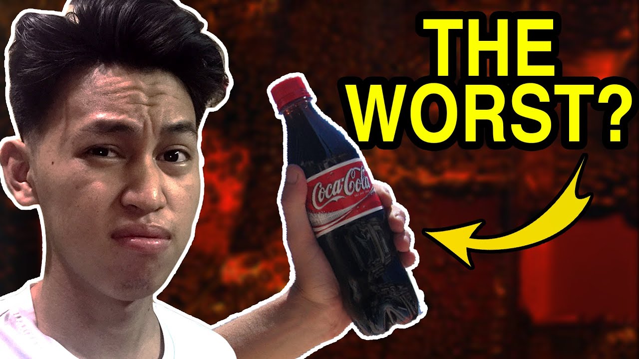 THE ULTIMATE COKE TASTE TEST - YouTube