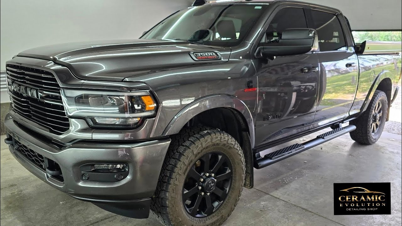 🔰Dodge Ram 3500 Gold Ceramic Package & PPF + Water Test - YouTube
