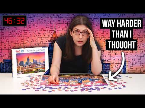 I’m finally trying the puzzle with the huge gradient sky. It humbled me.