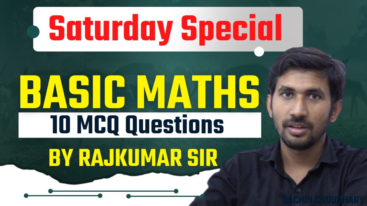Online Maths Test | Live test | Maths live class| Basic Mathematics ...