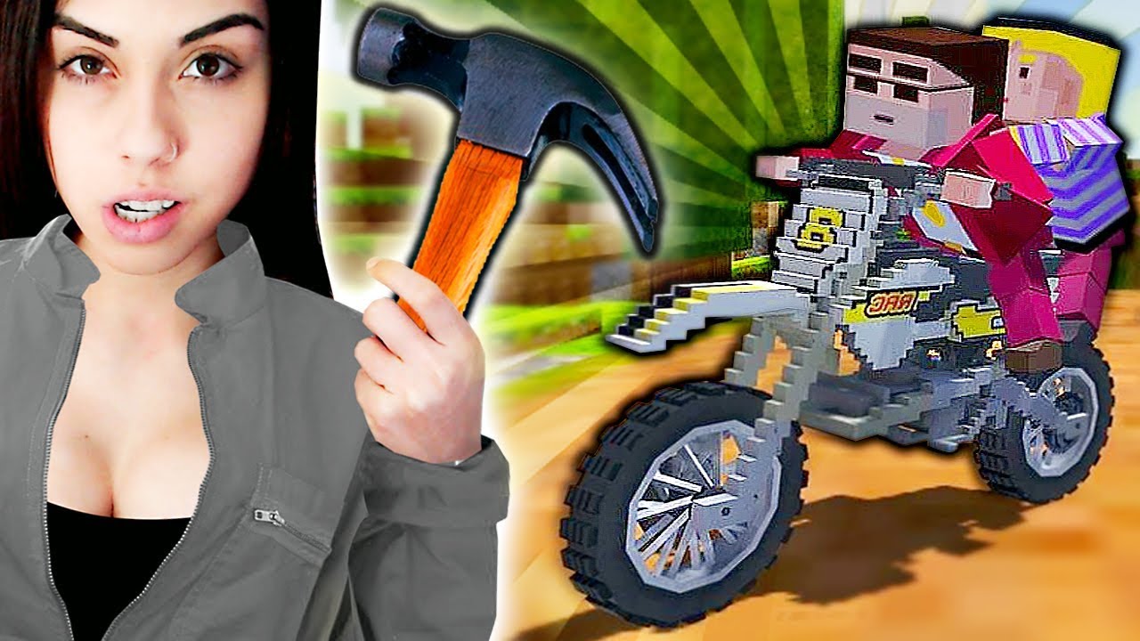 Namorada Fez Uma Bicicleta No Minecraft Youtube