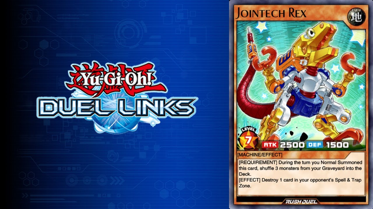 Jointech Rex [Summoning animation - Yu-Gi-Oh! Duel Links] - YouTube