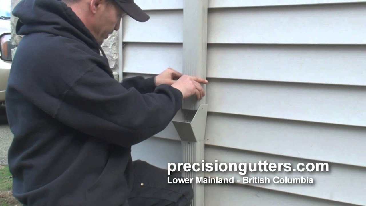 Leaf Catcher Installation - precisiongutters.com - YouTube