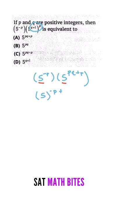 Simplifying an Expression with Variable Exponents | SAT Math Practice # ...