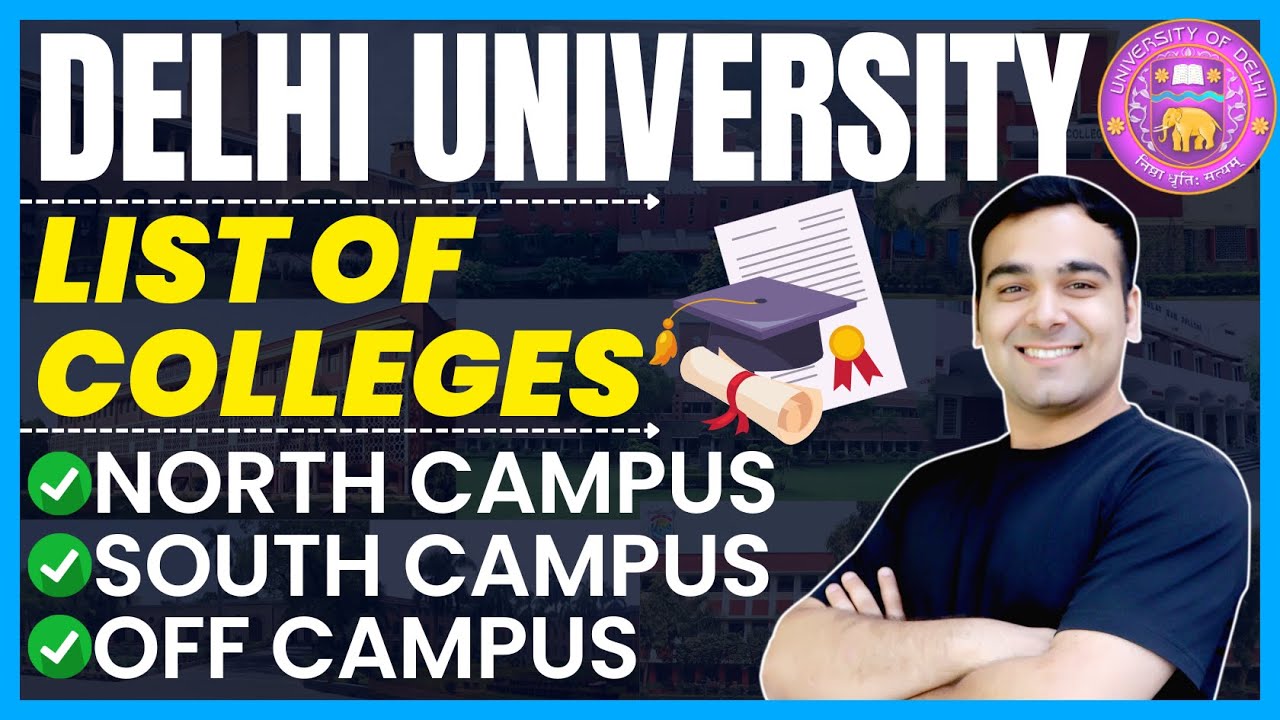 Delhi University Admissions 2023 | List of Colleges - North Campus ...
