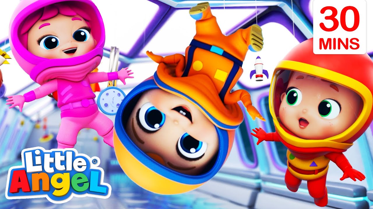 Floating in Space! (Tall and Short Opposites Song) | Fun Sing Along ...