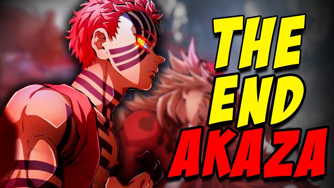 AKAZA VS TANJIRO || The End AKAZA || HINDI || Infinity Castle Ark || GIYU'S Demon Slayer Mark ...