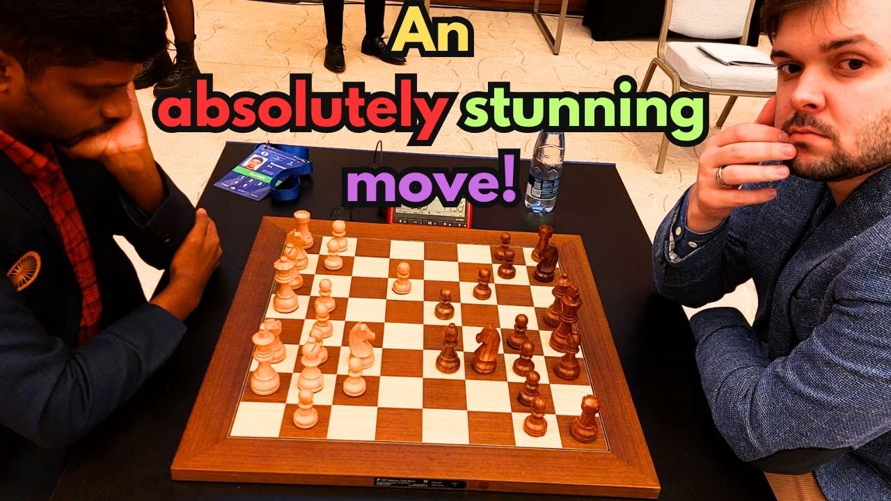 That final move shows how beautiful chess really is | SL Narayanan vs ...