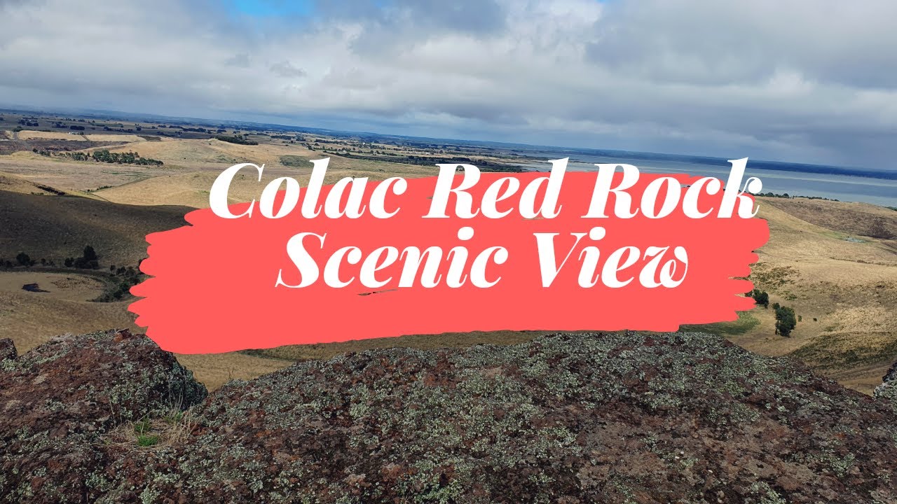 Colac Red Rock Scenic Lookout/Amazing View from the top/Zigzag driving ...