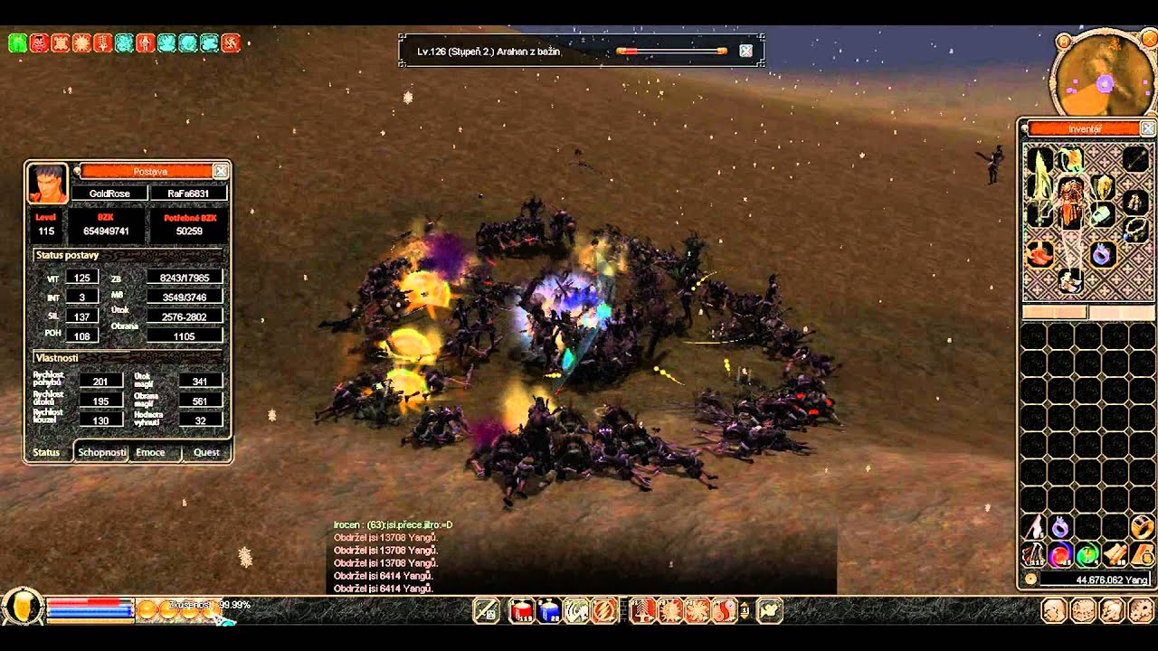 Metin2 Sindicate LEVEL UP 92-121 - YouTube