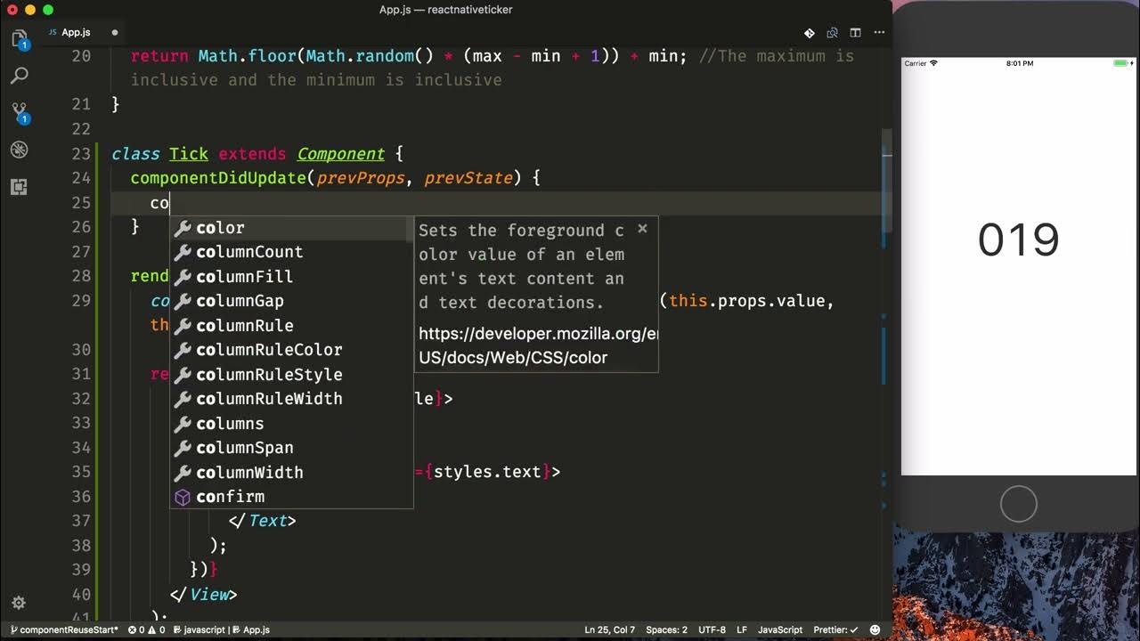 Abstract Logic to a Reusable Component and Understand Component Reuse in React Native - YouTube