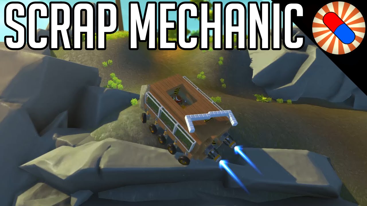 SCRAP MECHANIC #8 💊 Schwammiger als Spongebob - YouTube