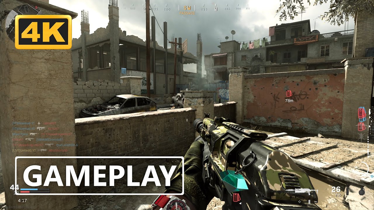 Call of Duty Modern Warfare Multiplayer Gameplay 4K - YouTube