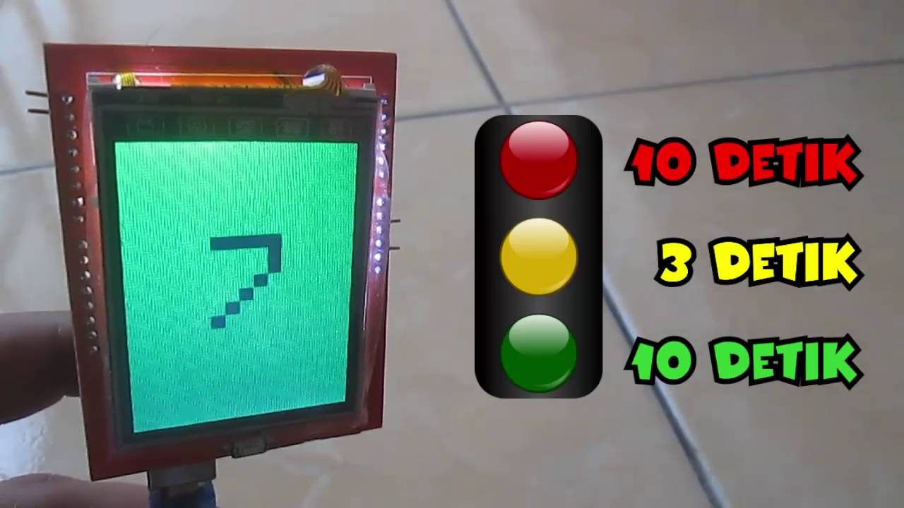 Arduino Traffic Light With 2 4 Tft Lcd Simplinnovation Youtube