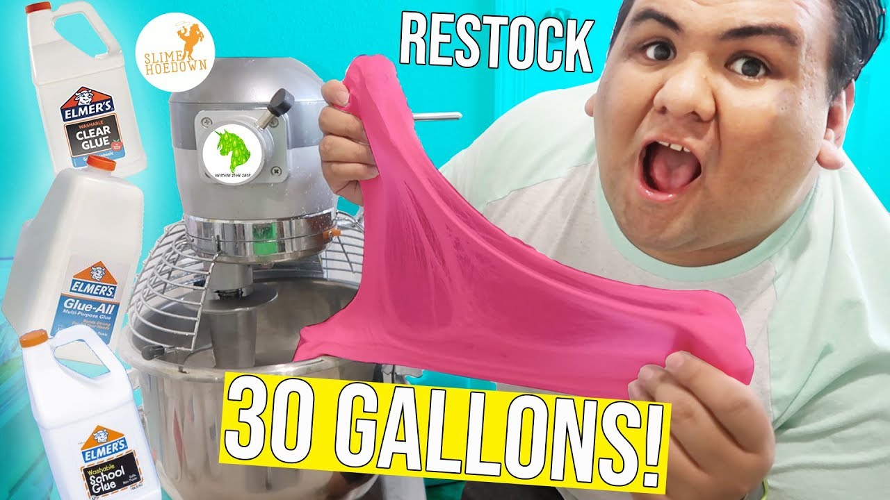 RESTOCK MY SLIME SHOP WITH ME FOR SLIME HOEDOWN!!! - YouTube