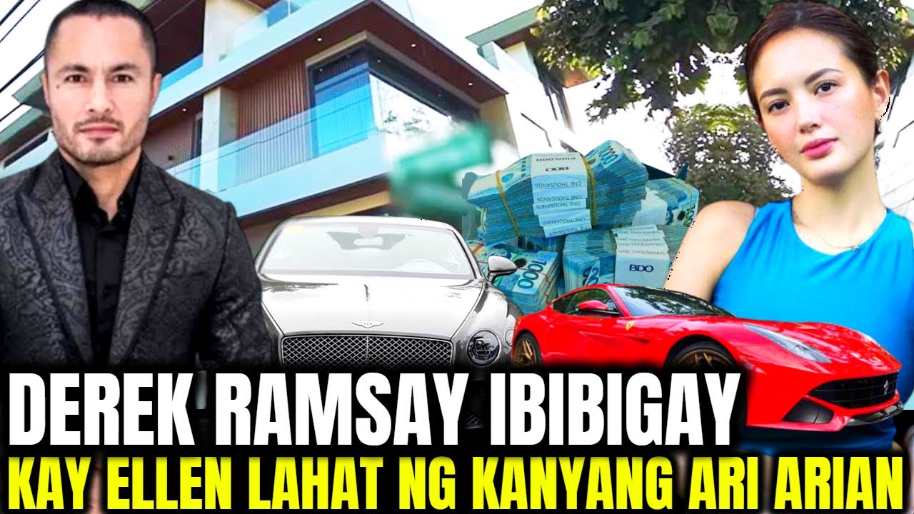 Derek Ramsay IBIBIGAY kay ELLEN LAHAT ng kanyang KAYAMANAN - YouTube