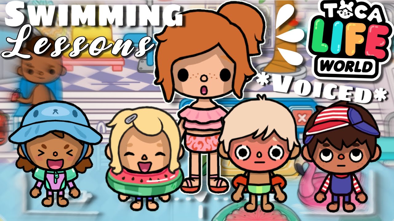 Jess Teaches Swimming Lessons!👙🏊🏼‍♀️ || *MEAN KID?! || Toca Life World ...