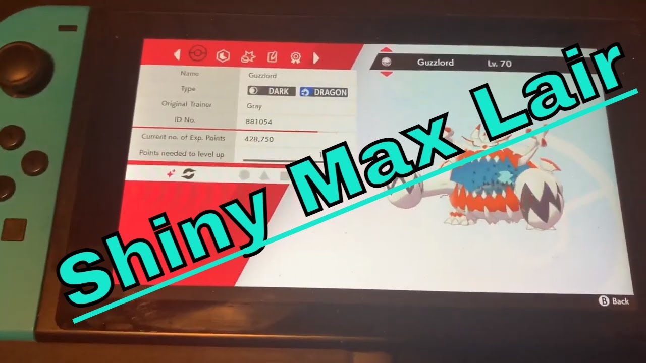 Max Lair shiny hunting ultra beast Pokémon. - YouTube