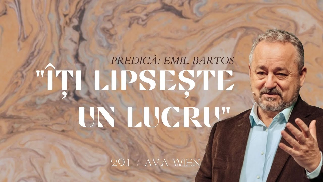 AVA Wien // 29.01.2023 // Emil Bartos - Îţi lipseşte un lucru - YouTube
