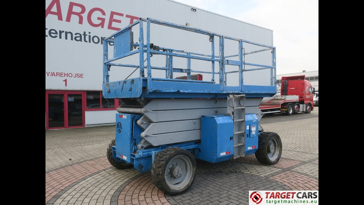 776417 GENIE GS4390RT SCISSOR GS-4390 4x4 DIESEL WORK LIFT 1511CM ...