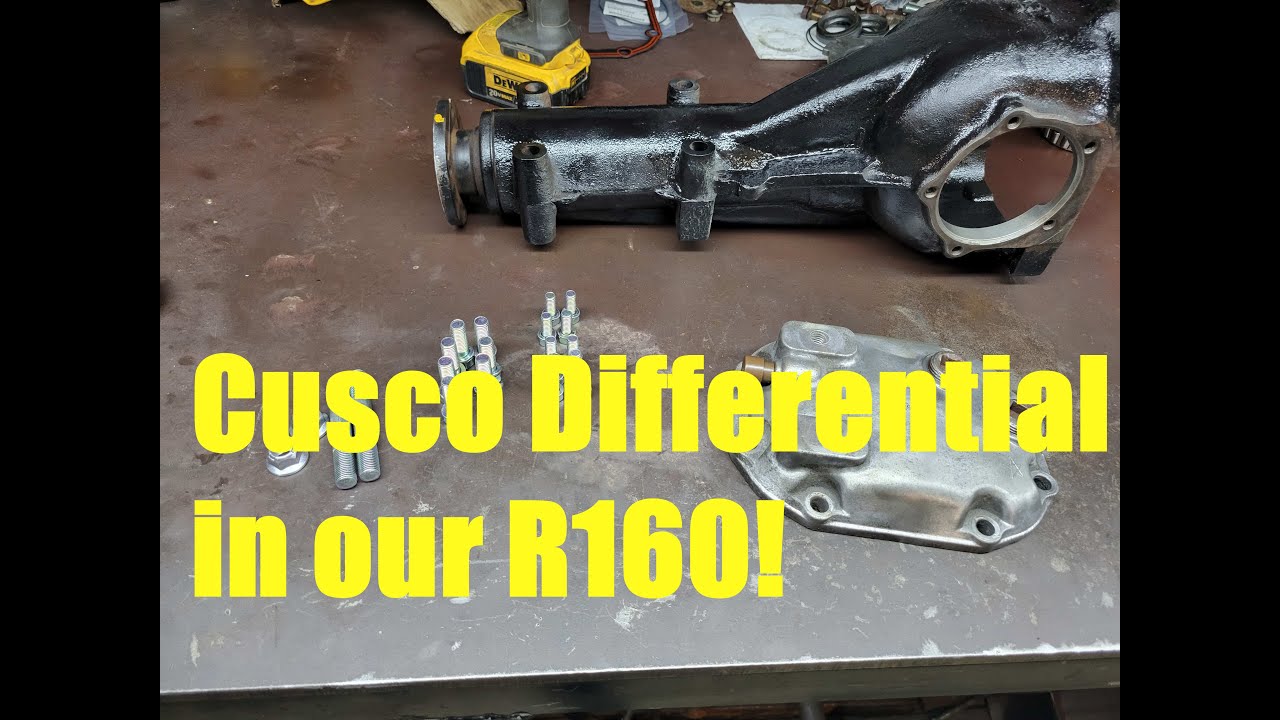 Cusco Differential Install in Subaru R160 Rear End - YouTube