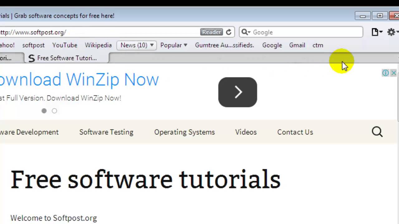 How to show tab bar in Safari - YouTube
