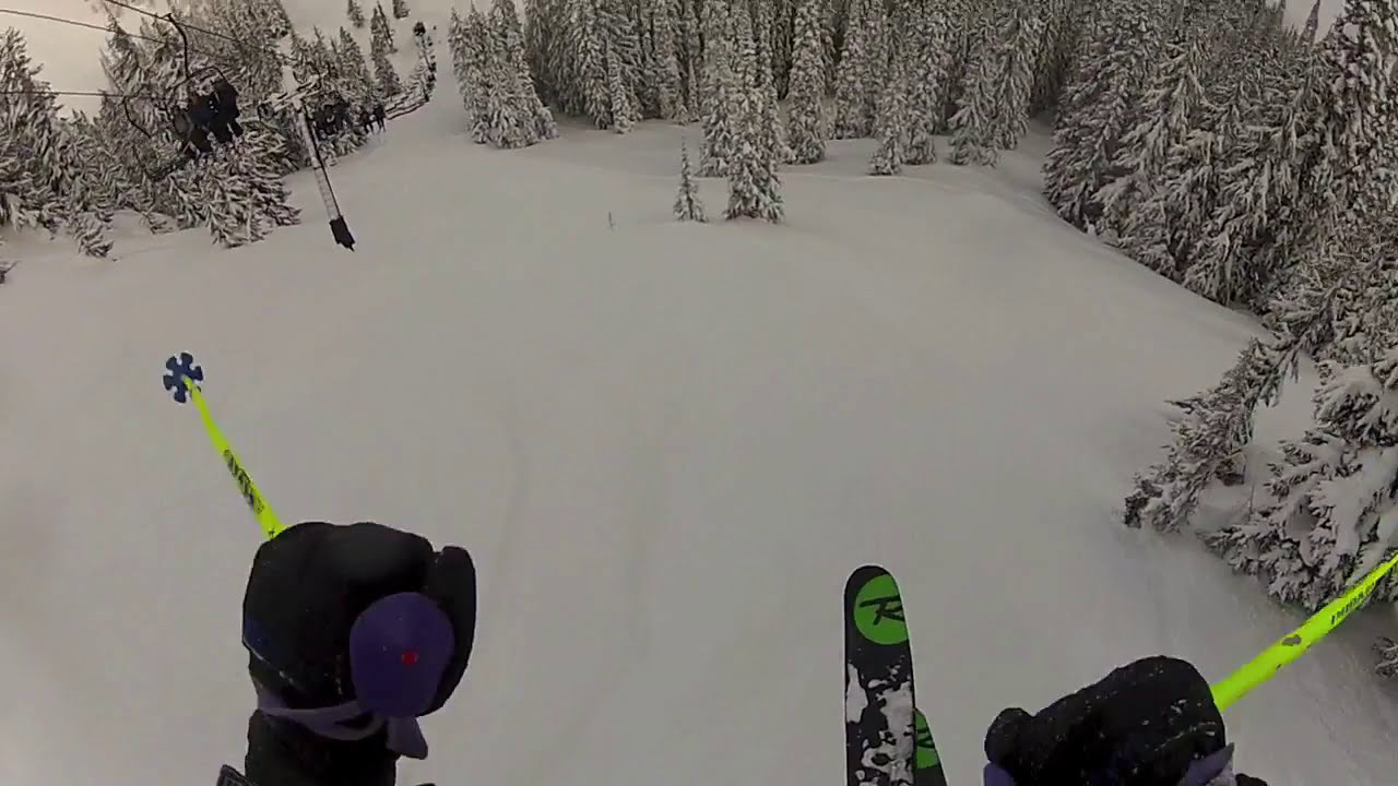 Stevens Pass BIG air!! Tye Rock Drop 3/20/12 - YouTube