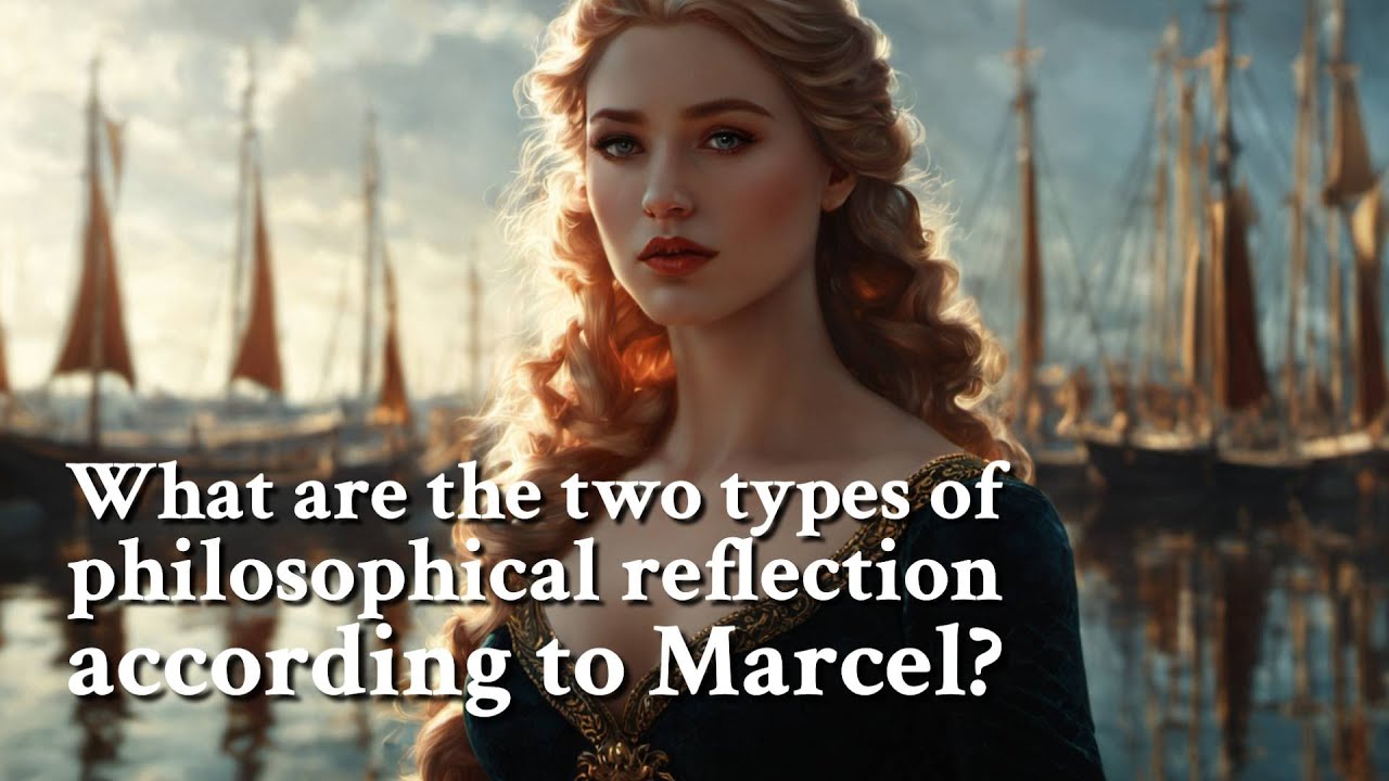What are the two types of philosophical reflection according to Marcel ...