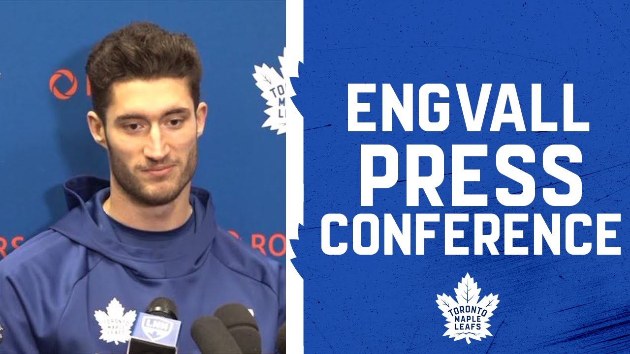 Pierre Engvall Pre Game | Toronto Maple Leafs at Florida Panthers ...