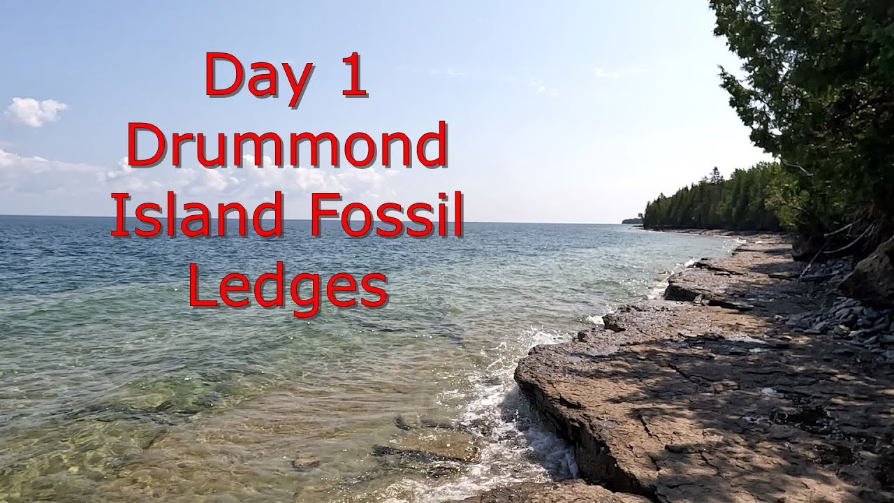 Day 1 Drummond Island Fossil Ledges in our KRX 1000 - YouTube