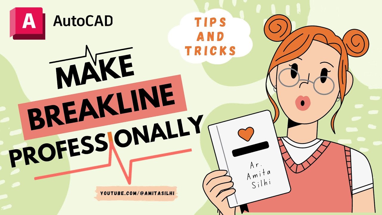AutoCAD How To Make Breakline Size Of Breakline BREAKLINE AutoCAD How To Make Breakline Size Of Breakline BREAKLINE
