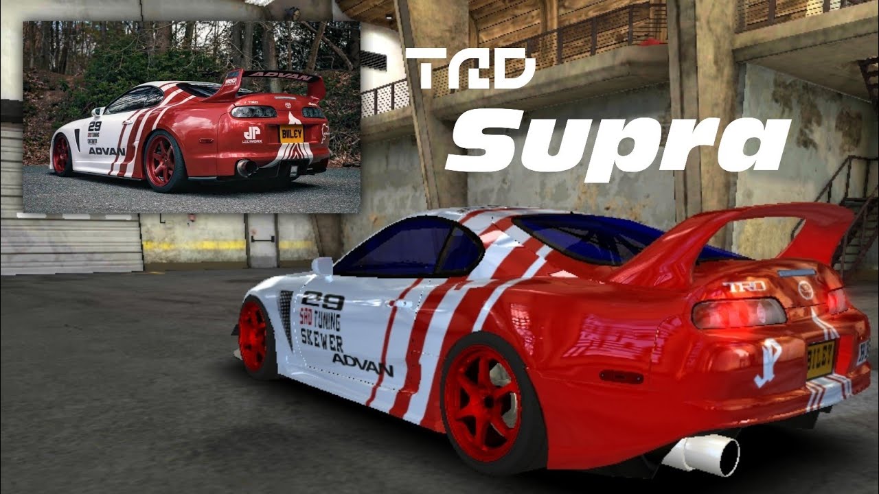 TRD Race Tuned Supra | Street Racing Livery | Video - YouTube