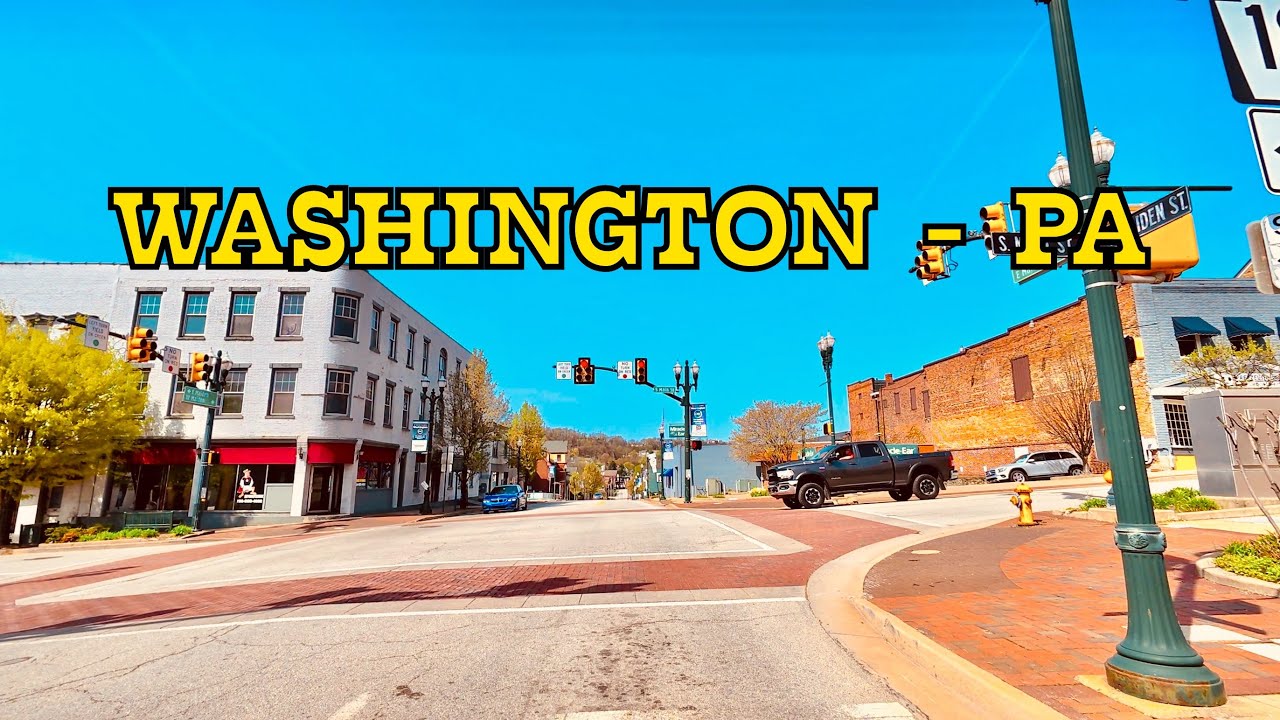 Washington PA - Driving Tour - YouTube