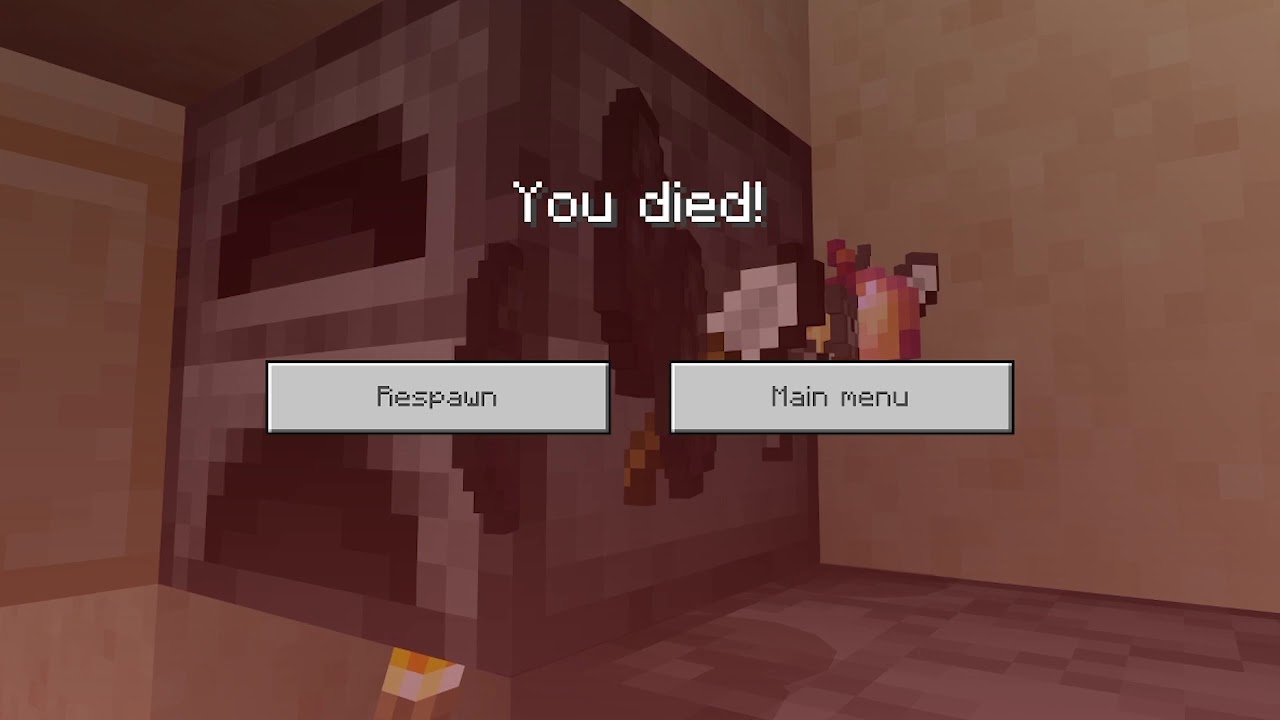 Dying in minecraft - YouTube
