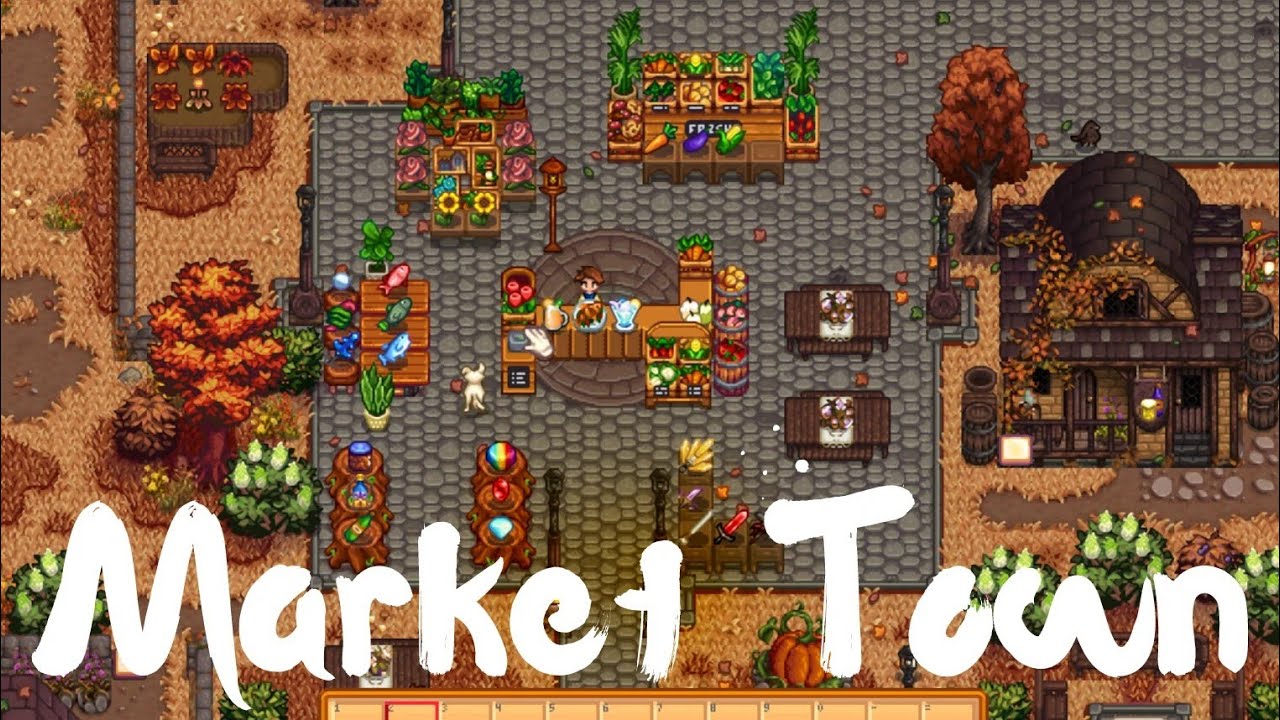 Stardew Valley's SECRET TOWN MOD! - YouTube