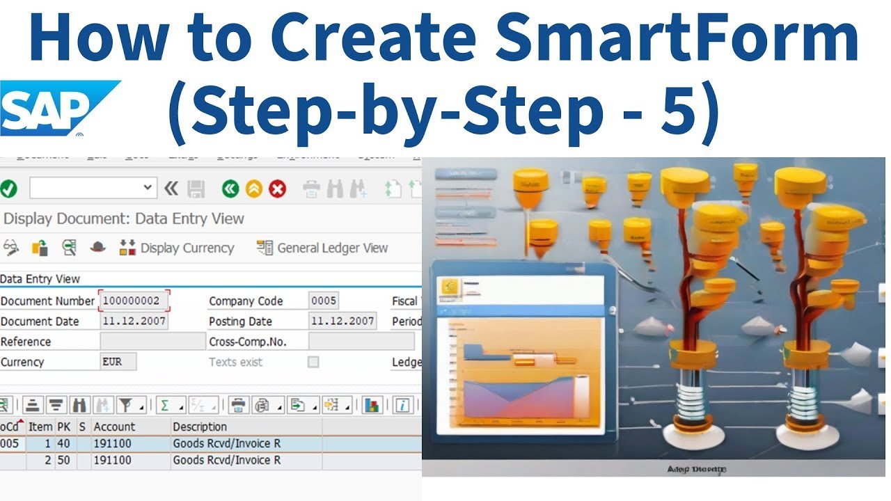 How to create SmartForms in SAP ABAP Project Step-by-Step # 5 - YouTube