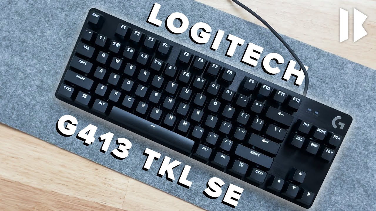 Logitech G413 TKL SE | Un teclado gamer accessible - YouTube
