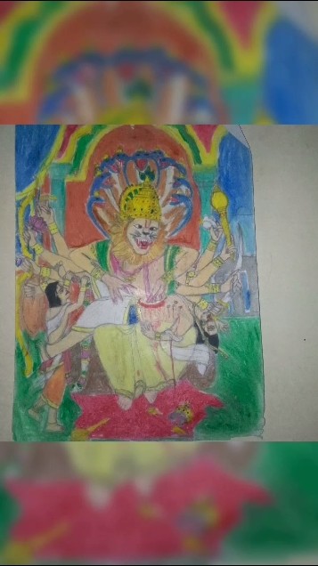 My one year drawing hard work subscribe please 🔱 🕉️ 💗💗💗#art #drawing # ...