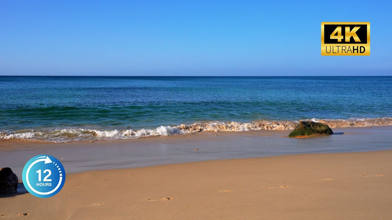 🌊Calm the Mind with ASMR Ocean Sounds, 4K Video - YouTube